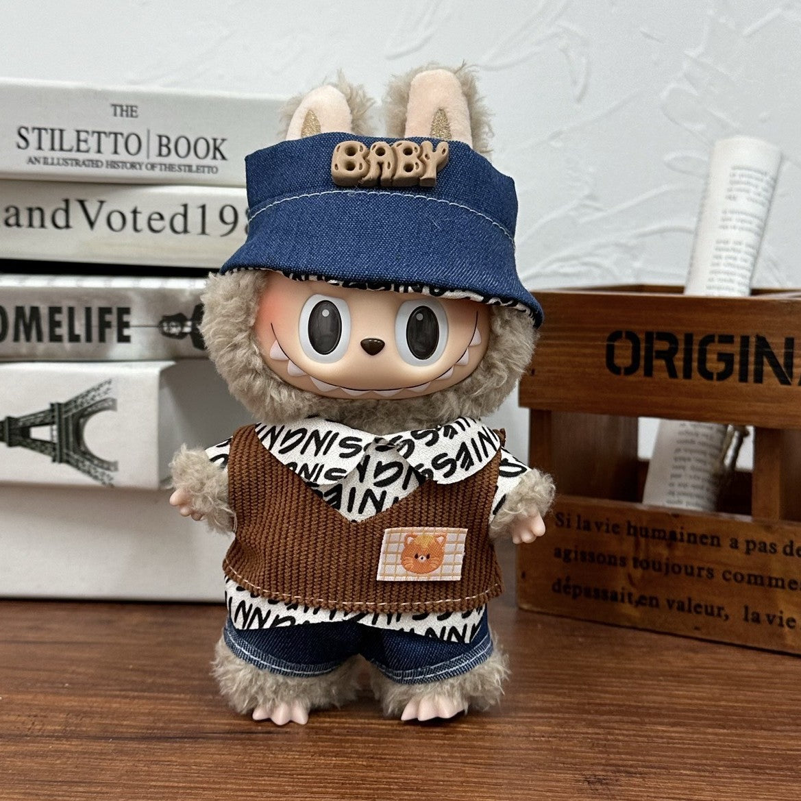 17cm Plush Clothes Set with Changeable Outfits for Labubu – Labubu Closet